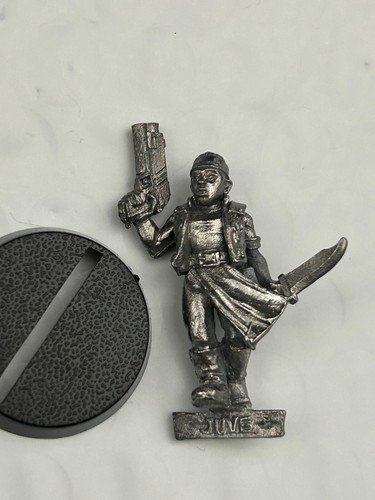 Warhammer 40K Classic Necromunda Orlock Gang Juve with Stub Gun metal ...