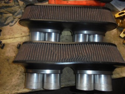Fuel Injection Stacks & Filters 2.900" ID Engler Hilborn IMCA NHRA ...