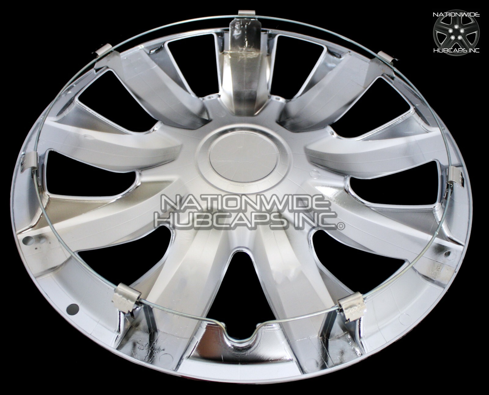15" Chrome Wheel Covers Snap On Full Hub Caps | Set of 4 | fit R15 Tire ...