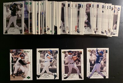 2000 Upper Deck HITTERS CLUB Complete 90 card base set Jeter Griffey | eBay