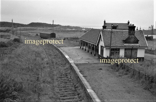 BURGHEAD, Morayshire - Old Railway Station Closed Nov 1966 Highland ...