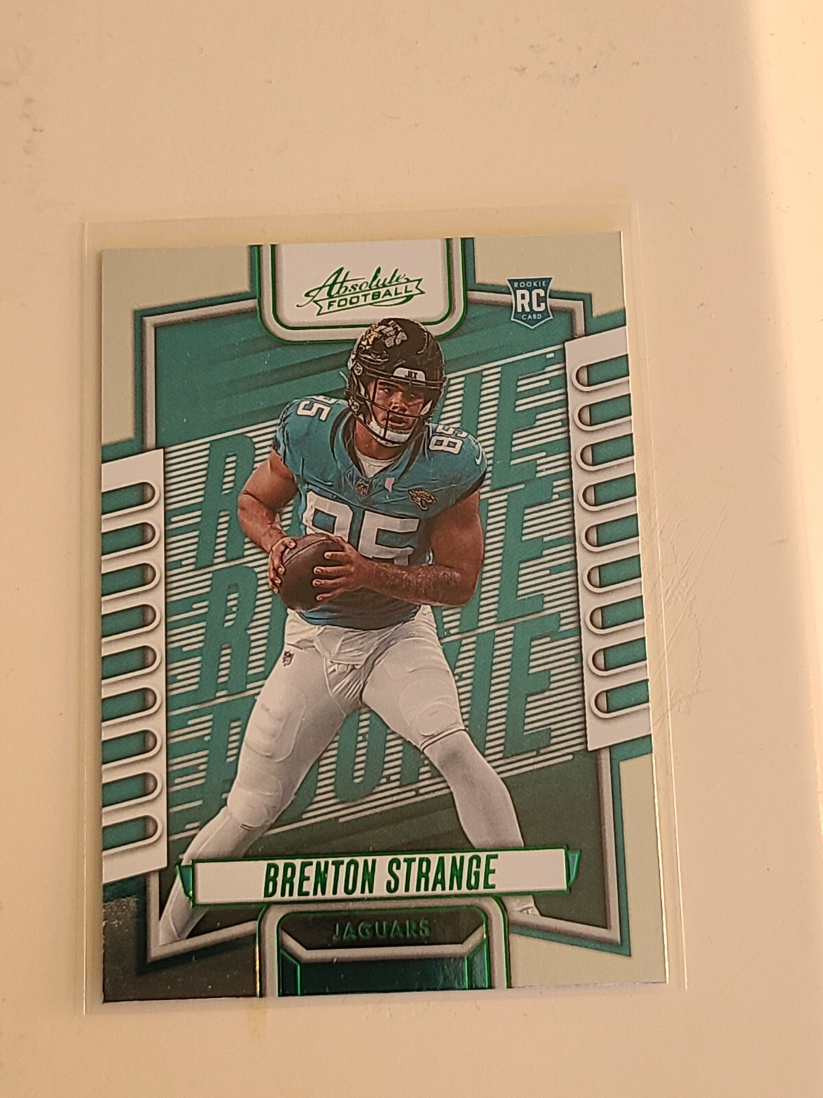 2023 Absolute Brenton Strange Green Rookie Football Jacksonville ...