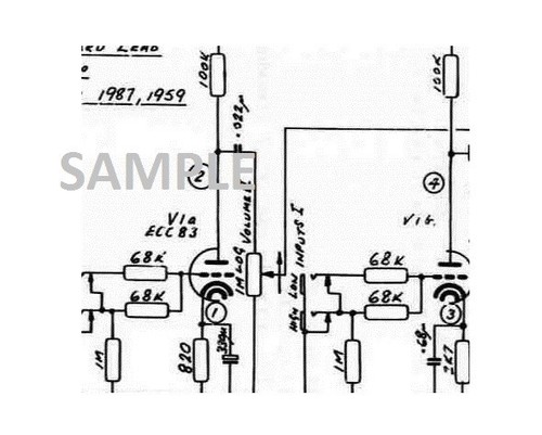 MARSHALL JCM 800 50w 100w Bass Amplifier Schematic Diagram pdf | eBay