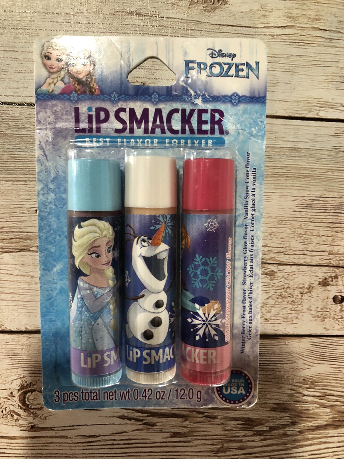 Lip Smacker Flavor Forever Disney Frozen Lip Balm Trio 0.42 oz | eBay