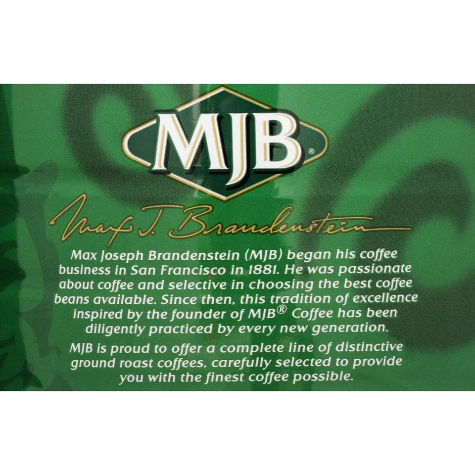 MJB European Ground Coffee Dark Roast 23 Ounce Can | eBay