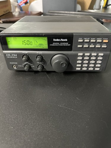 Radio Shack DX-394 Receiver Shortwave AM SSB Radio General Coverage ...