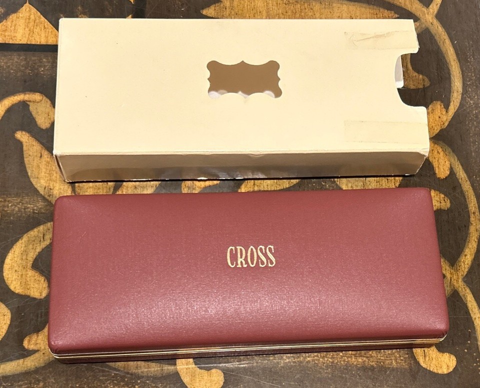 Vintage Cross 14KT Gold Filled Ballpoint Pen 1502 With Case | eBay