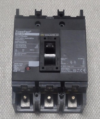Schneider Square D PowerPact QDF32225TS QD 225A 240V 25kA Circuit ...