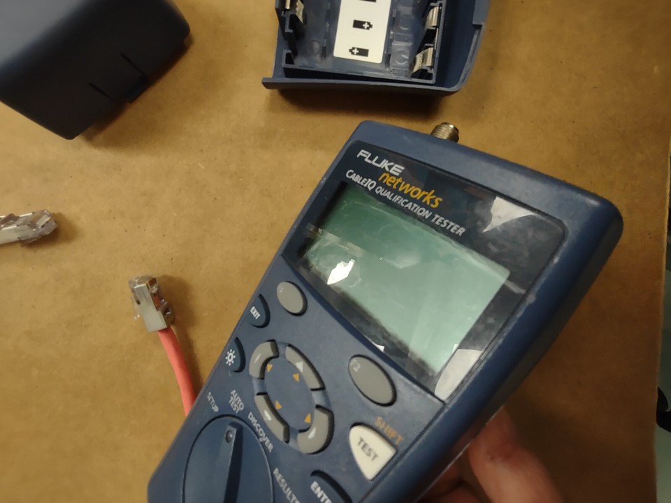 Fluke Networks CIQ-100 CableIQ Cable IQ Qualification Tester 3511080 | eBay