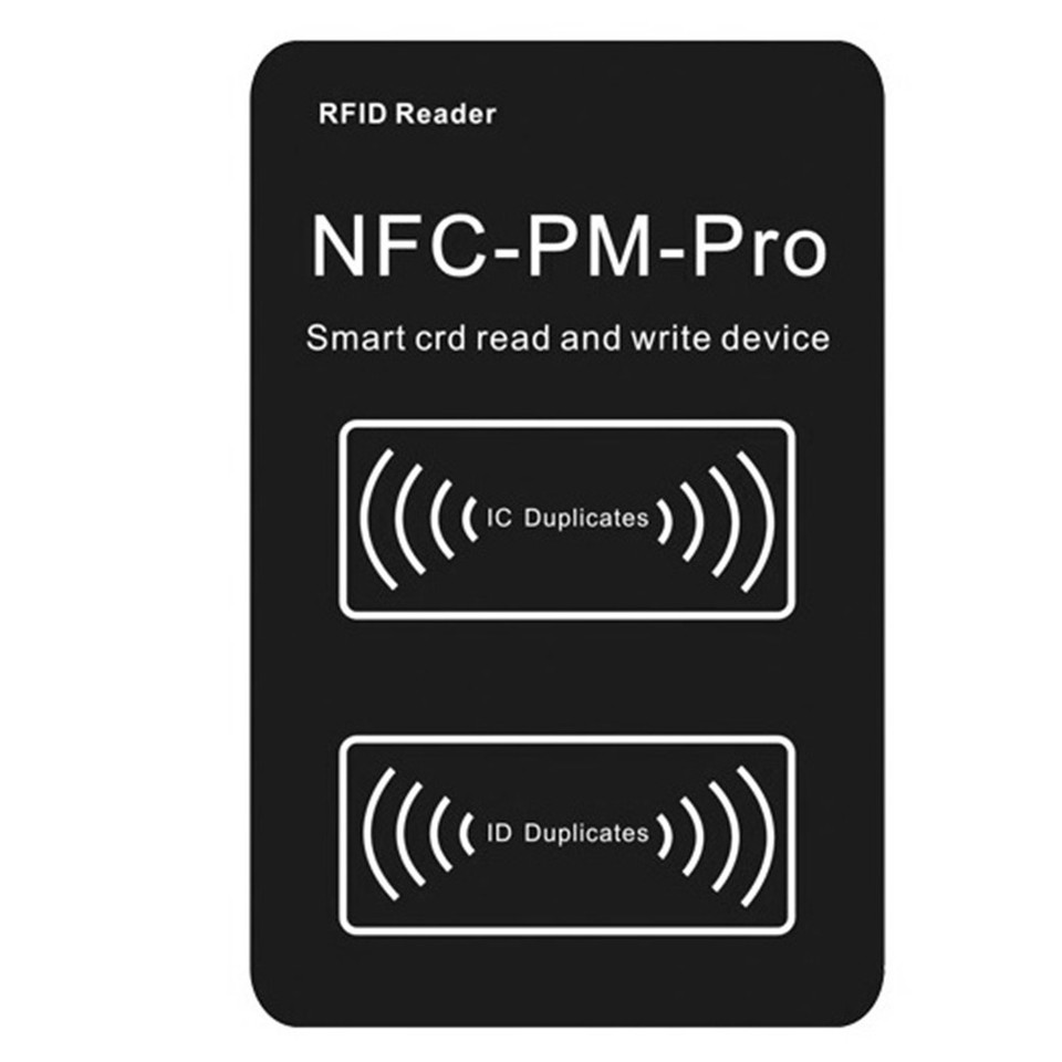 RFID Chip Reader PM PRO Decoder+5XUID Schlüsselanhänger+5XCUID Karte ...
