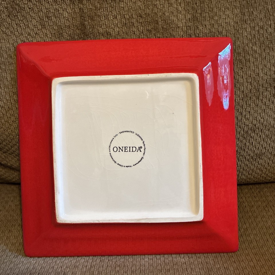 Oneida Snowmates Debbie Taylor-Kerman Earthenware Dishwasher ...