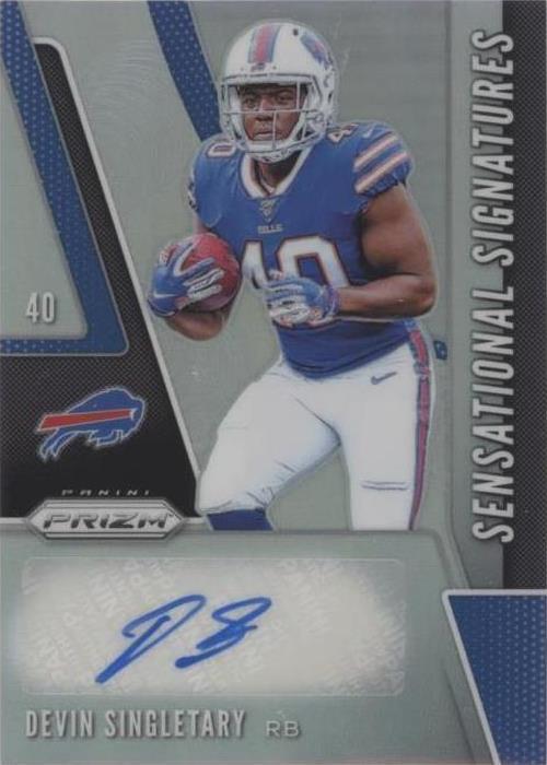 2019 Panini Prizm - Sensational Signatures Devin Singletary #SE-DES (AU ...