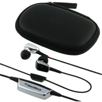 Original OEM Blackberry 3.5mm Premium Multimedia HD Stereo Headset Case ...
