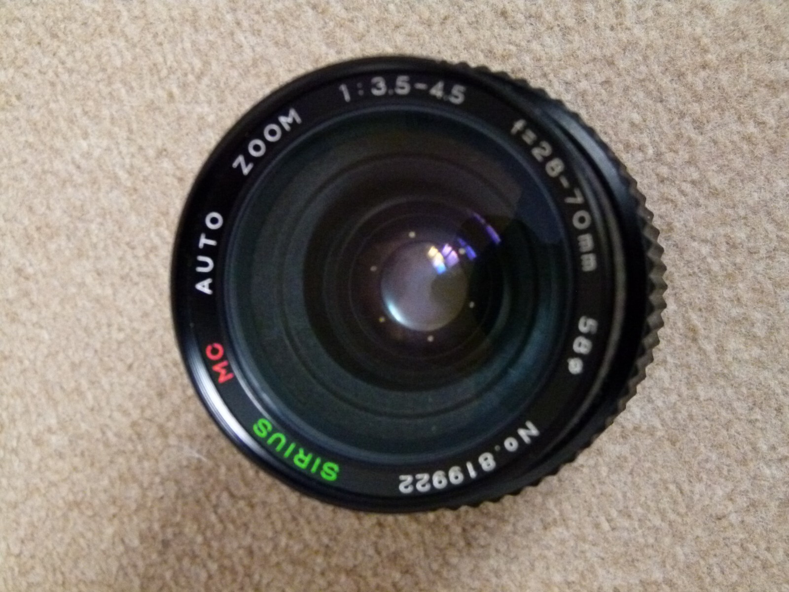 Sirius 28mm - 70mm zoom lens | eBay UK