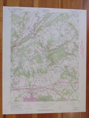 Califon New Jersey 1972 Original Vintage USGS Topo Map | eBay