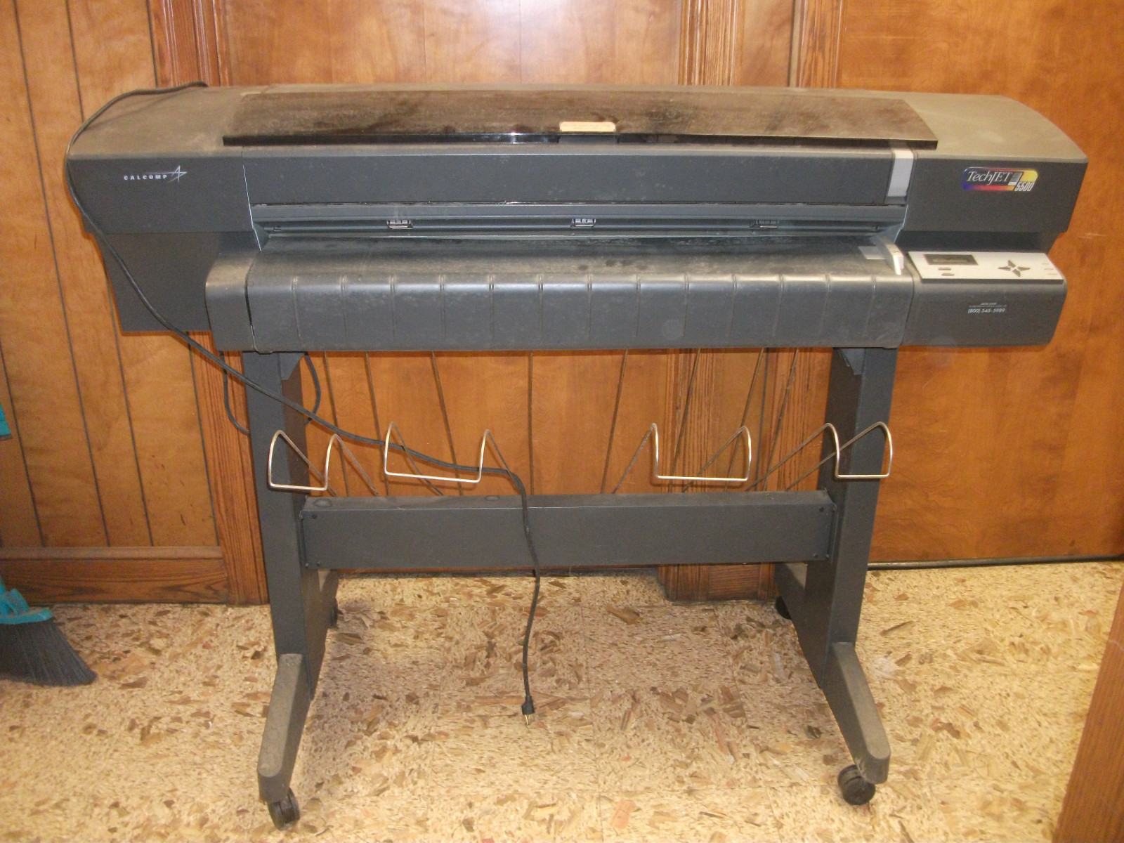 CalComp TechJet 5500 36" Large Format Engineering Printer/Plotter | eBay