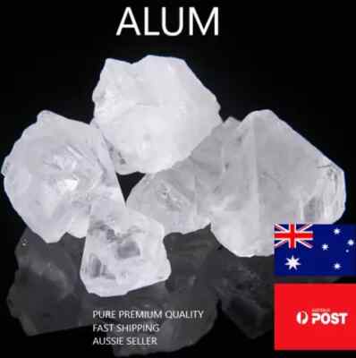 Potassium Aluminium Sulphate ALUM BLOCK AntiBacteria Deodorants Shave ...