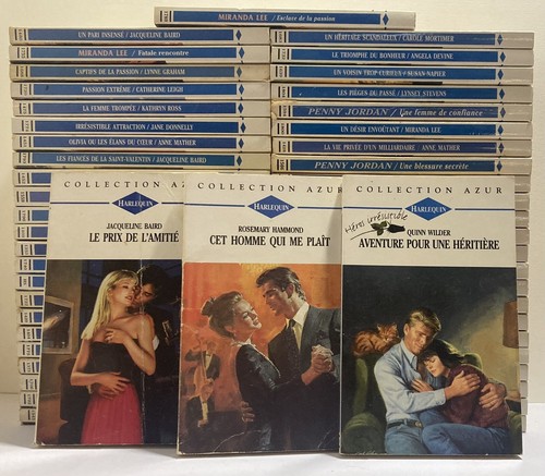 Lot 50 Livres Harlequin Collection Azur | eBay