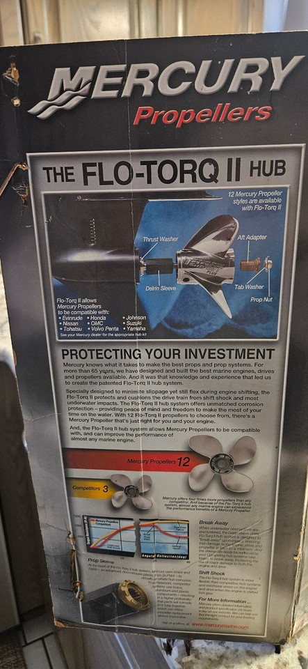 Mercury Trophy Plus Propeller Stainless 4 Blade 135 to 275 hp | eBay