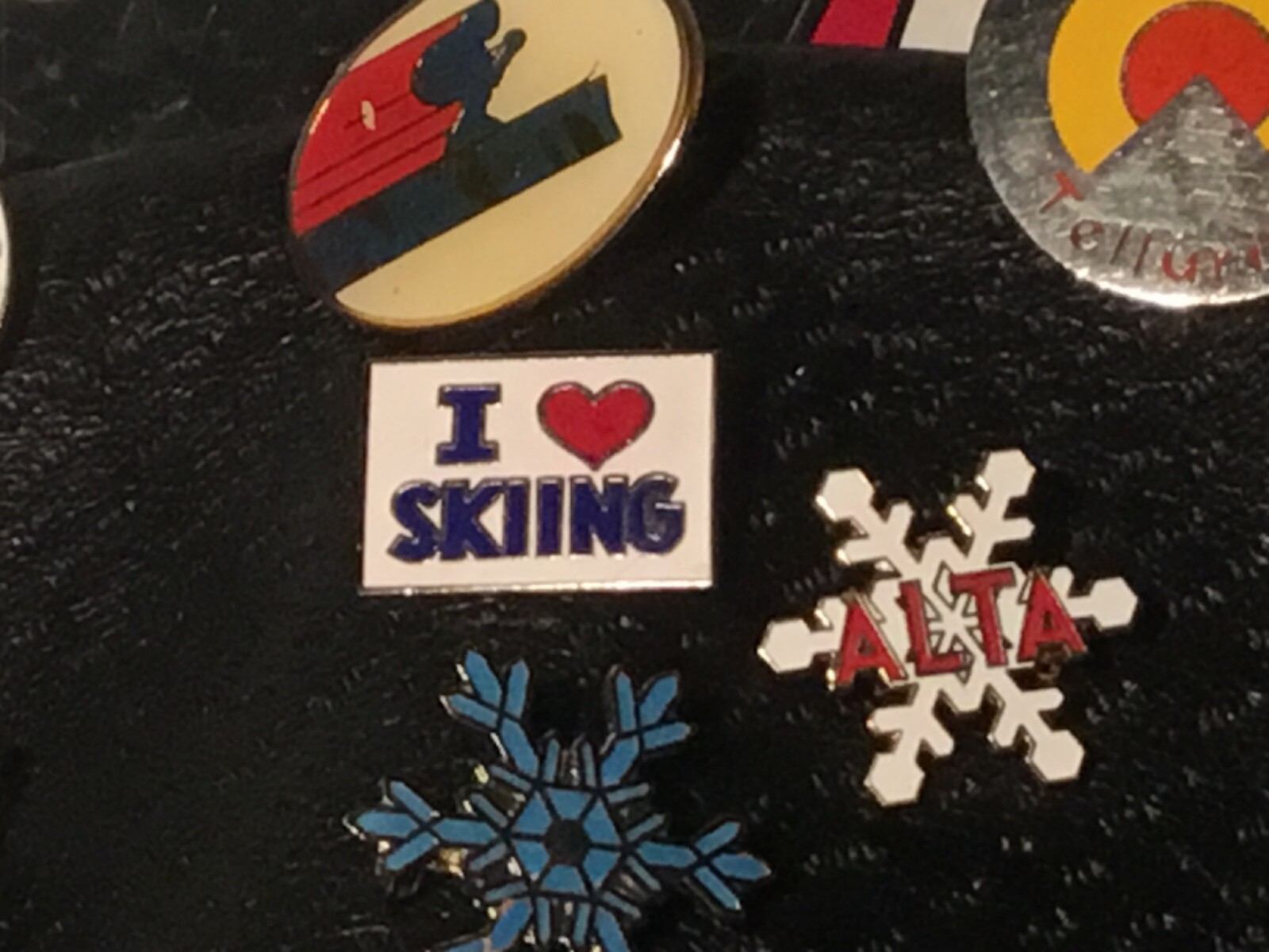 ski pin Choice Aspen Snowmass Vail Jackson Hole Telluride Snowbird Park ...