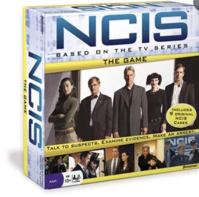 NCIS The Game Based On The TV Series Sealed Board Game Never Played Box ...