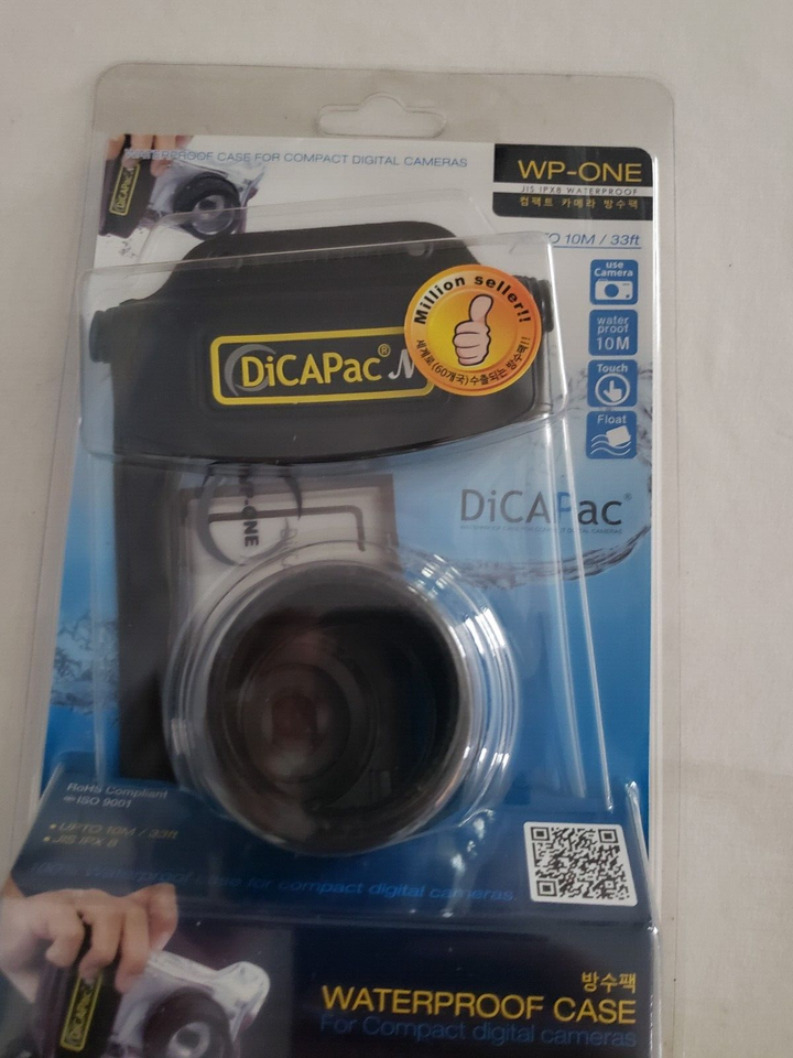 DiCAPac WP-ONE Underwater Camera Housing Waterproof Case - New | eBay