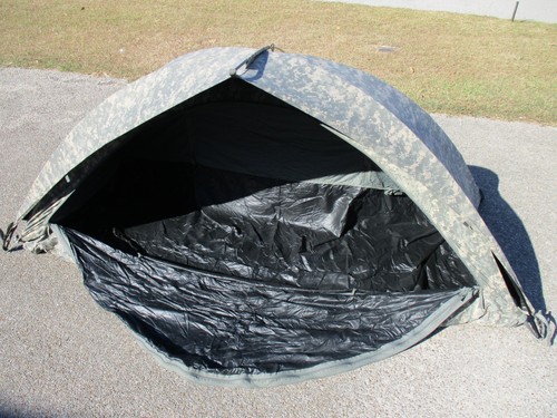 MILITARY ICS ARMY ACU DIGITAL IMPROVED COMBAT SHELTER ONE MAN TENT ...