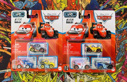 Disney Pixar Cars Set GRC Global Racers Cup Mini Racers die cast metal ...
