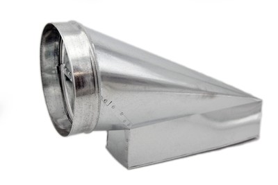 HVAC Premium Rectangular Duct End Boot | End Register Duct Boots | 10X ...