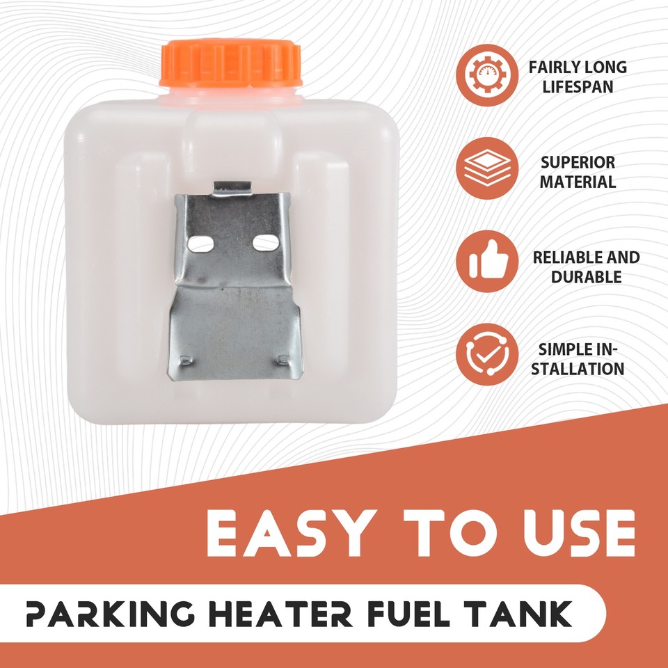 2.5L Air Parking Heater Tank Square Oil Storage with Cover for Car2496 ...
