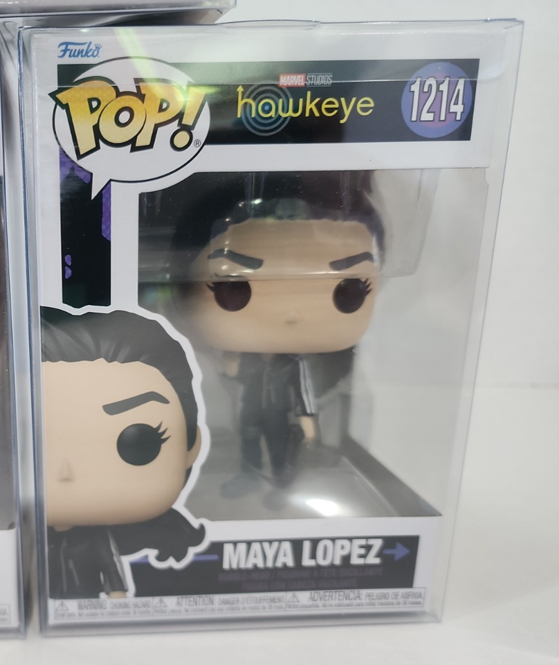 Funko Pop Marvel Hawkeye Set Lot 5 Kate Yelena Maya #1211-1214 #1216 ...