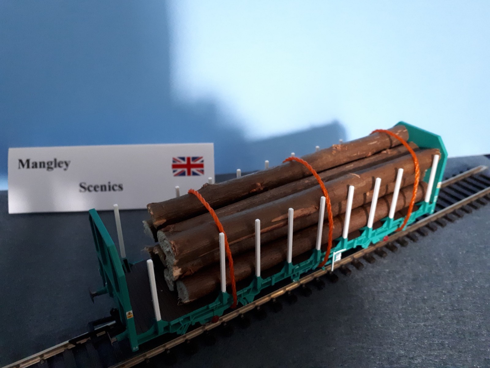 MANGLEY SCENICS 1/76 Scale XL log load for Hornby OTA wagon model ...