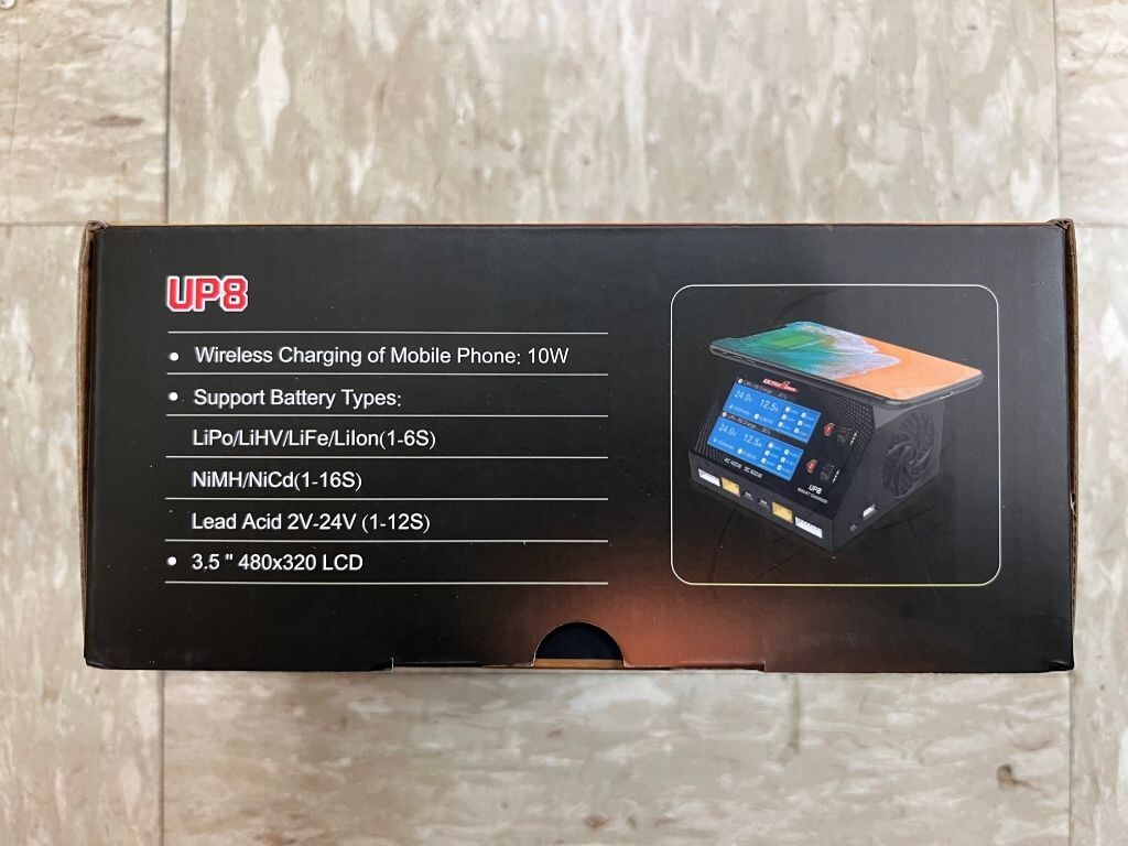 Ultra Power UP8 AC 400W/ DC 600W Dual Channel Charger Discharger Tester ...