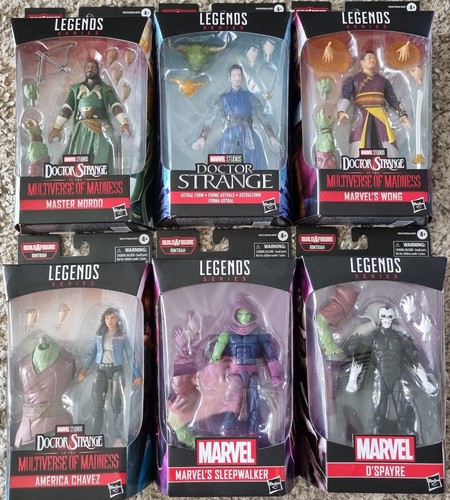 Marvel Legends Multiverse of Madness Rintrah BAF Wave 6 Figures Doctor ...