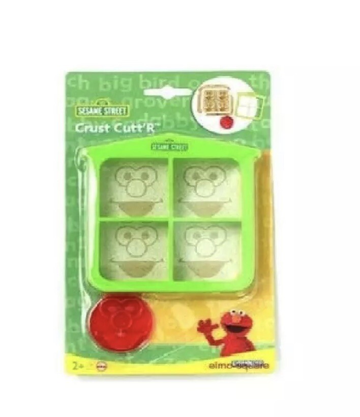 Sesame Street Elmo Sandwich Crust Cutter With Elmo Stamp New | eBay