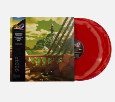 Banana Jamz 2 Vinyl Record Soundtrack LP Red Swirl Donkey Kong Country ...