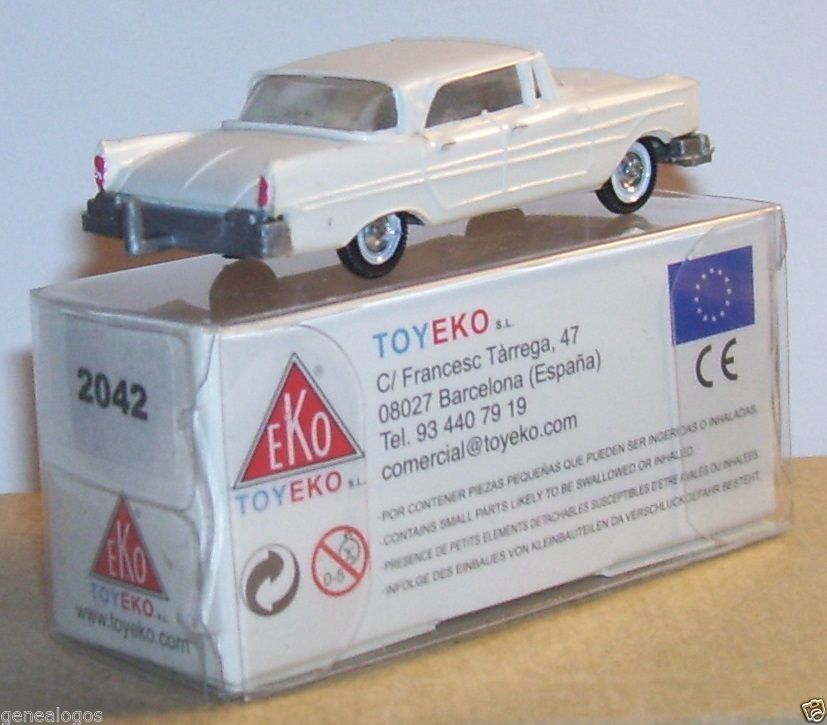 MICRO TOY EKO TOYEKO HO 1/86 1/87 SPAIN DE SOTO DESOTO DIPLOMAT #2042 ...