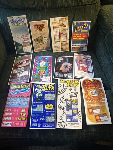 Wisconsin Lottery collection 200!+ items with tickets & brochures 1990 ...