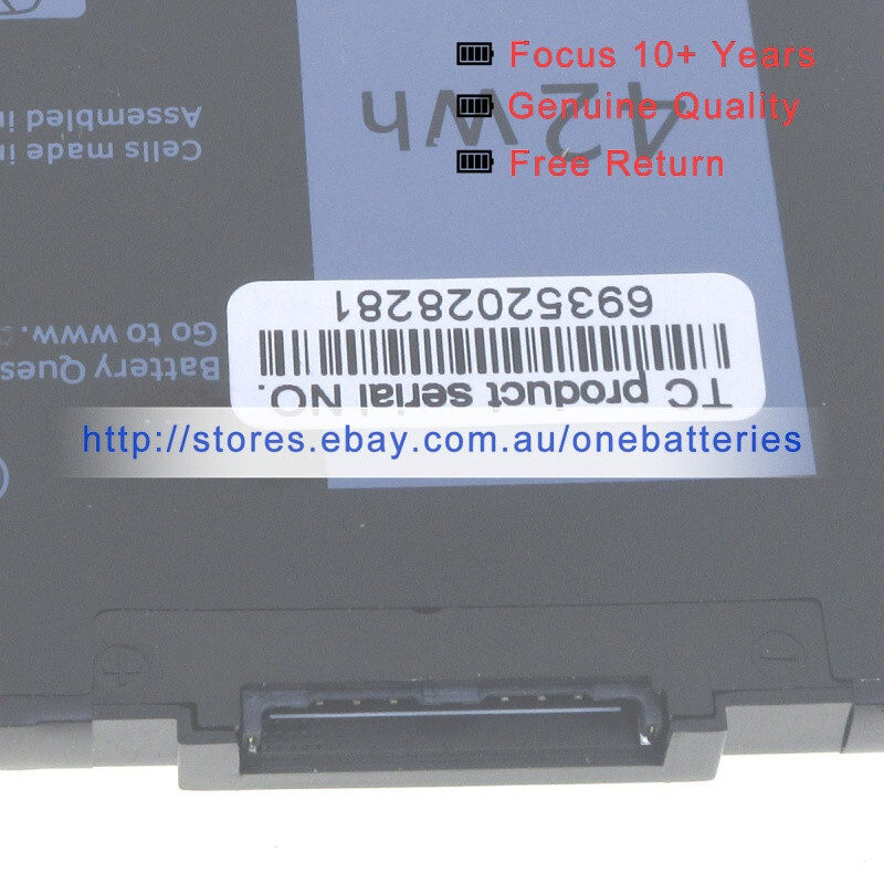 Genuine P58F P58F001 P62F P62F001 P69G P69G001 battery for DELL ...