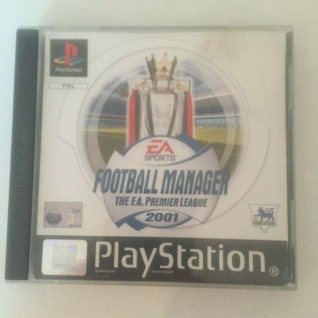 Football Manager 2001 for Sony PlayStation 1 Pal. for sale online | eBay