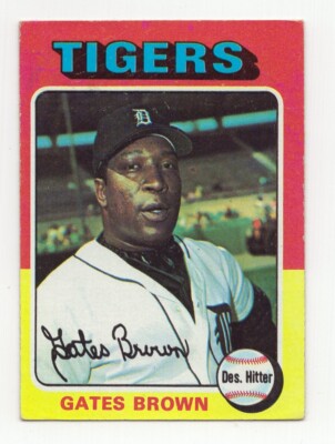 1975 Topps #371 Gates Brown | eBay