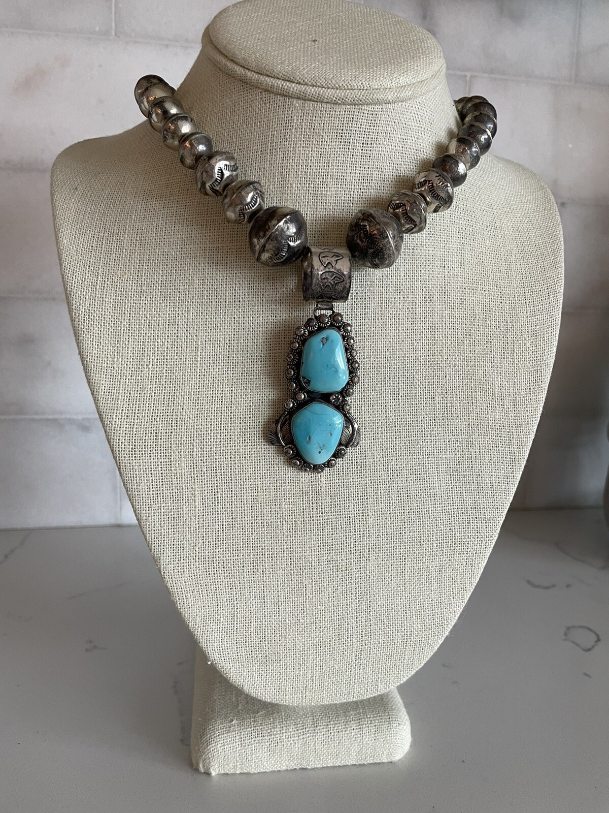 Native American necklace - Gem