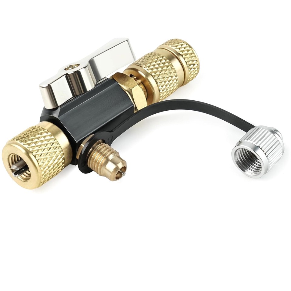 1/4" High Flow Vacuum Valve Core Removal Tool for HVAC, Rated to 20 ...