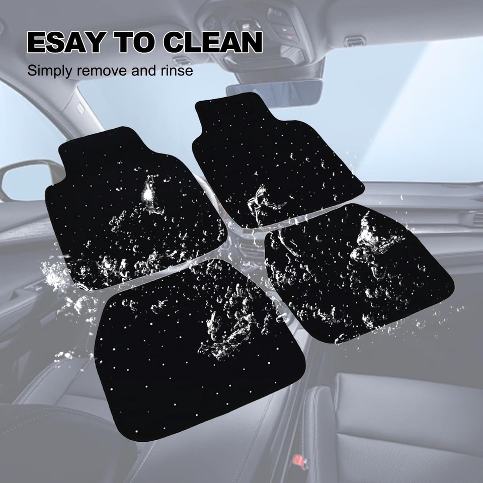 Starlight Floor Mats for Car - Universal Fit, Starlight LED Floor Mats ...