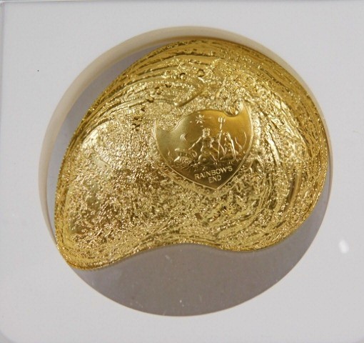 2014 Palau Sea Treasures Silver $5 Triangle Sail Mussel Hologram PF70 ...