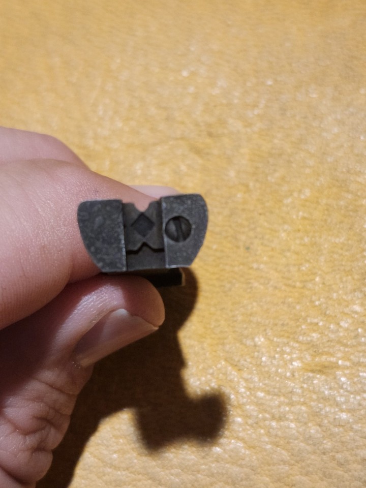 Vintage Marble's Semi Buckhorn Rear Sight Winchester Marlin | eBay