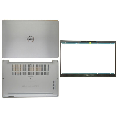 For DELL Latitude 7400 E7400 LCD Back Cover Bezel Bottom Case Silver | eBay