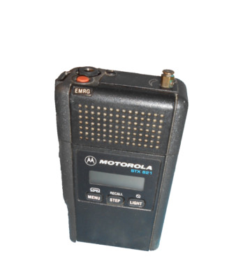 Motorola STX 821 (H35WPO5170DN) Digital Display Two Way FM Radio Walkie ...