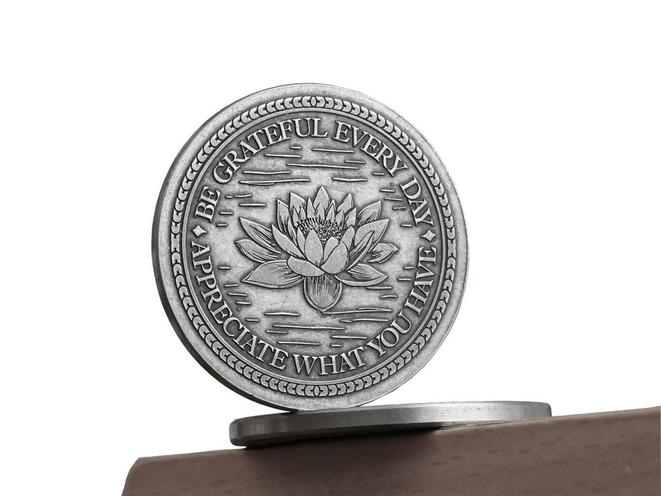 Gratitude Coin | Best Friend Encouragement Gift | Self Motivation ...