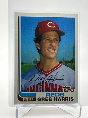 1982 Topps Traded Greg Harris Baseball Card #41T NM-MT FREE SHIPPING | eBay